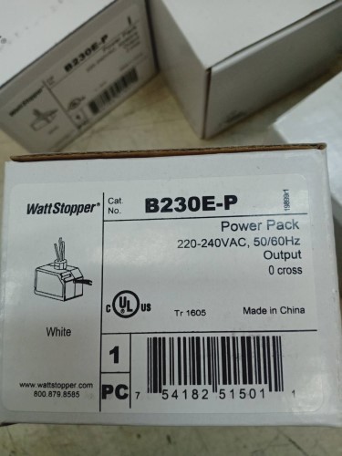 THE WATT STOPPER B230E-P POWER PACK 220-240VAC 50/60HZ 150MA ราคา 1,368 บาท