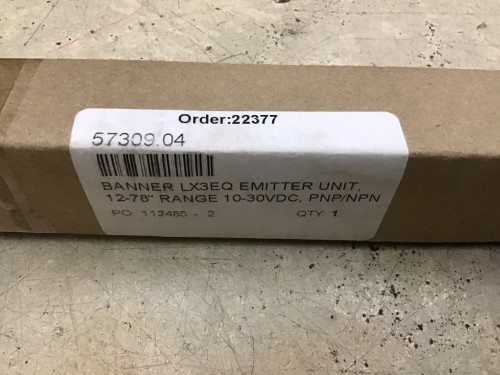 BANNER LX3EQ ราคา 9000 บาท