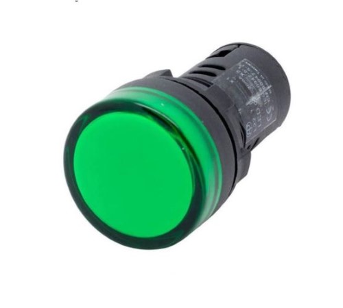PILOT LAMP GREEN 18MM. EB2Q-16D 24VDC ราคา 450 บาท