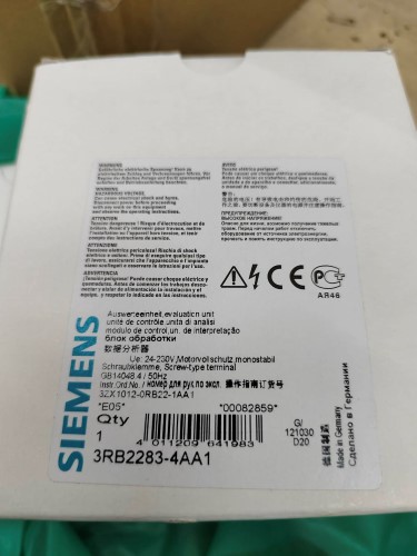 SIEMENS MODEL: 3RB2283-4AA1 ราคา 7,300 บาท