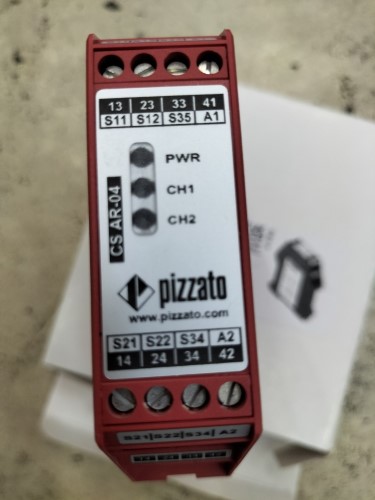 PIZZATO ELETTRICA SAFETY MODULE MODEL: CS AR-04V024 ราคา 6,182 บาท