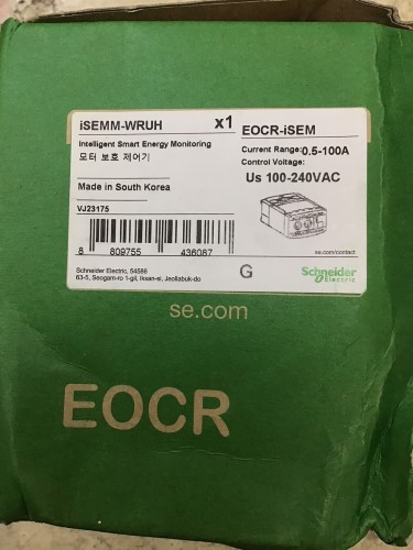 SCHNEIDER EOCR-ISEMM-WRUHZ ราคา 25,650 บาท