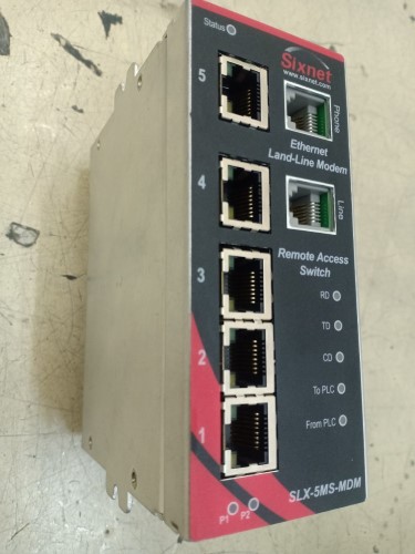 RED LION SIXNET ETHERNET SWITCH SLX-5MS-MDM-1 ราคา 45,500 บาท