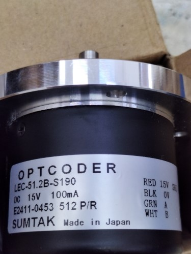 SUMTAK ENCODER MOTOR MODELLEC-51.2B-S190A DC15V 100MA 512P/R ราคา ...