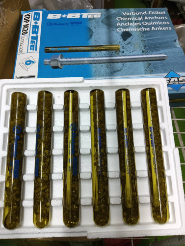 B+BTEC พุกเคมีหลอดแก้ว MODEL: VDP-M20 3/4" ราคา 208.00 บาท