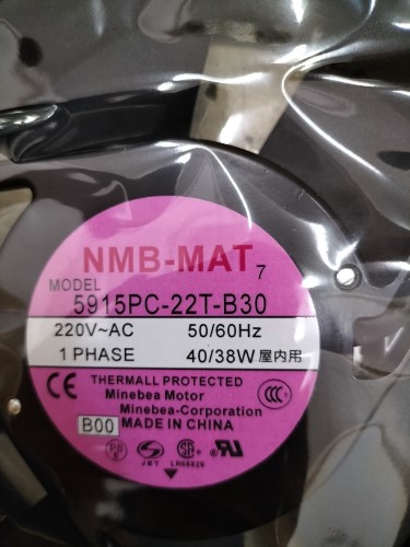 NMB-MAT 5915PC-22T-B30 220VAC 40/38W ราคา 2,250 บาท
