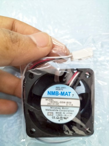 NMB-MAT FAN MODEL: 1608KL-05W-B59 24VDC 0.11A ราคา 495.00 บาท