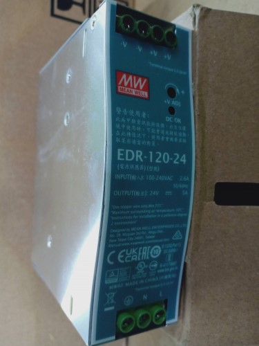MEAN WELL EDR-120-24 100-240VAC ราคา 1,200 บาท