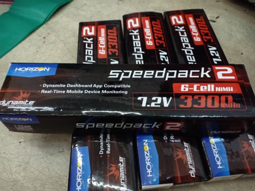 DYNAMITE SPEEDPACK BATTERY MODEL: EC3 DYNB2070EC 7.2V 3300MAH 6-CELL FLAT NIMH ราคา 4,043.20 บาท