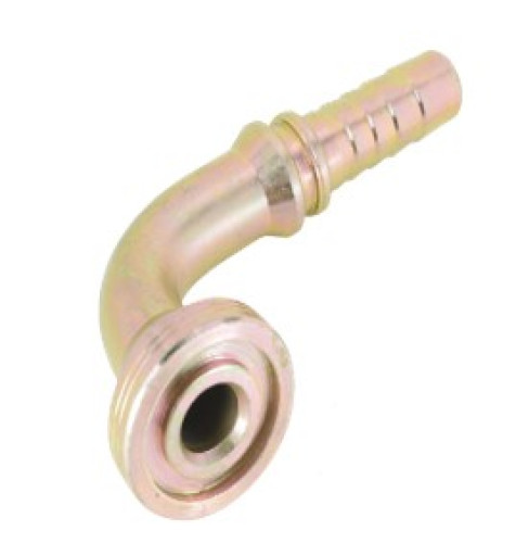 หัวสายหน้าแปลนงอ 90° SAE Code 62 พร้อมโอริง GSAH90-0608 - GSAH90-3232