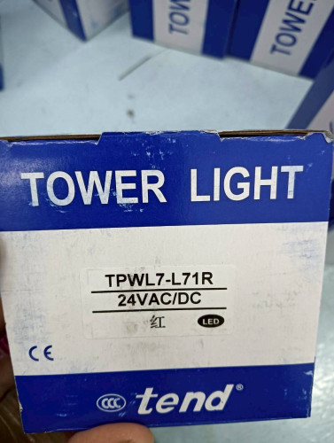 TEND TOWER LIGHT โคมไฟ MODEL: TPWL7-L71R 24VAC/DC (RED) ราคา 3,030.00 บาท