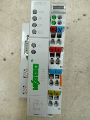WAGO 750-333 PROFIBUS DP 12 MBD / DPV1 BUS CONNECTOR ราคา 8,800 บาท