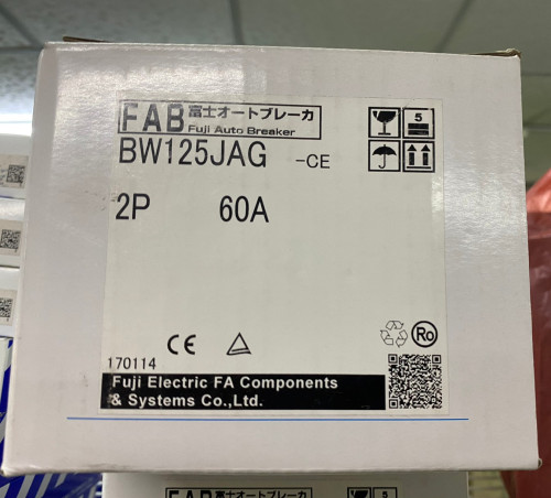 FUJI ELECTRIC BW125JAG 2P 60A ราคา 1200 บาท