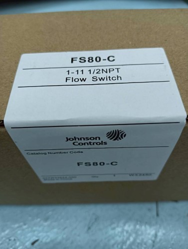 JOHNSON CONTROLS FLOW SWITCH MODEL: FS80-C ราคา 4,800.00 บาท