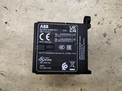 ABB MODEL: KC6-22Z 220-240VDC ราคา 1,050 บาท