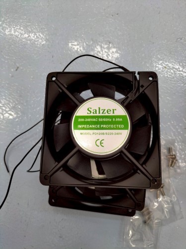 SALZER COOLING FAN MODEL: PD120B/S200-240V 200-240VAC 0.09A ราคา 850.00 บาท