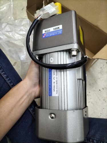 TAILI MOTOR GEAR MOTOR MODEL: 6GU-100K 220V 220W ราคา 16,073 บาท