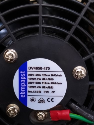 EBMPAPST DV4650–470 230V ราคา 3,900 บาท