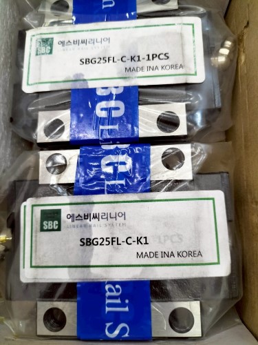 SBC LINEAR RAIL SYSTEM MODEL: SBG25FL-C-K1 ราคา 4,200.00 บาท