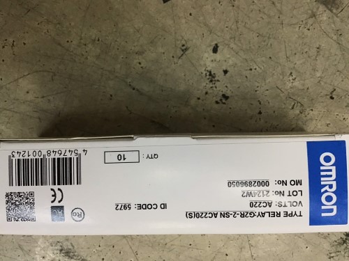 OMRON G2R-2SN 220VAC ราคา 325.44 บาท