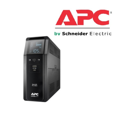 APC BR650MIBack UPS Pro BR650VA 6 Outlets AVR LCD ราคา 5,512.00 บาท
