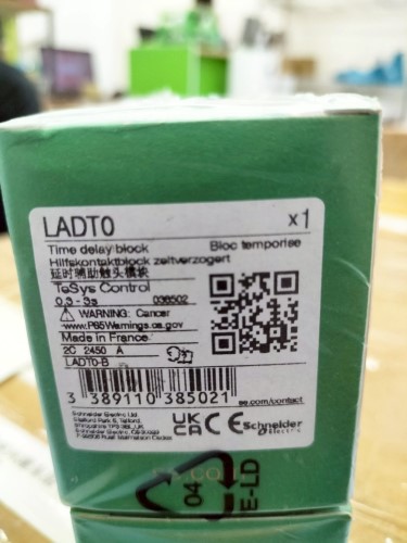 SCHNEIDER MODEL: LADT0 0.3-3S ราคา 1,116.00 บาท