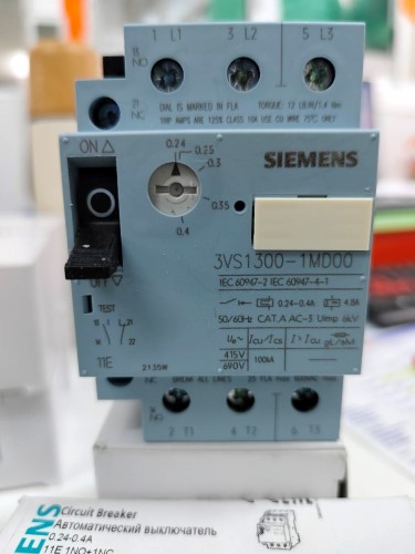 SIEMENS BREAKER MODEL: 3VS1300-1MD00 ราคา 1,200 บาท
