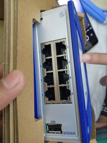HIRSCHMANN INDUSTRIAL ETHERNET SWITCH MODEL:SPIDER-PL-20 ...