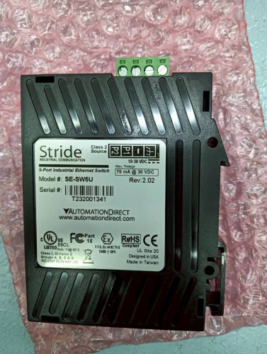 STRIDE INDUSTRIAL ETHERNET SWITCH MODEL: SE-SW5U FOR SPARE MET PUNCH 10 ...