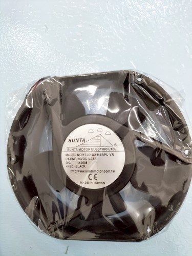 SUNTA MOTOR FAN MODEL: 17251D2-HBAPL-VR 24VDC 0.75A ราคา 1,518.00 บาท