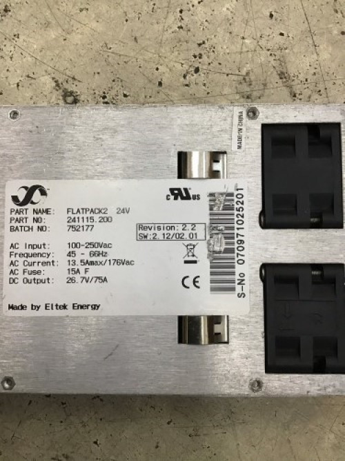 FLATPACK2 24V HIGH EFF1C1ENCY RECTIFIER 241115.200 BATCH ราคา 26,800 บาท