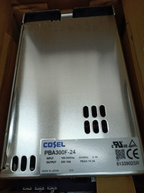 COSEL POWER SUPPLY PBA300F-24 24V 14A 100-240VAC ราคา 8,550 บาท