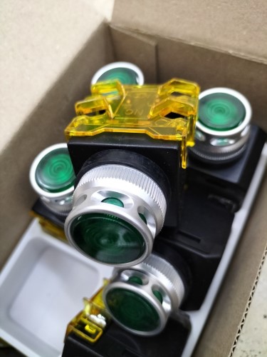 KOINO illuminated Push Botton Switch Model : KH-511DL 24VDC Green ราคา ...