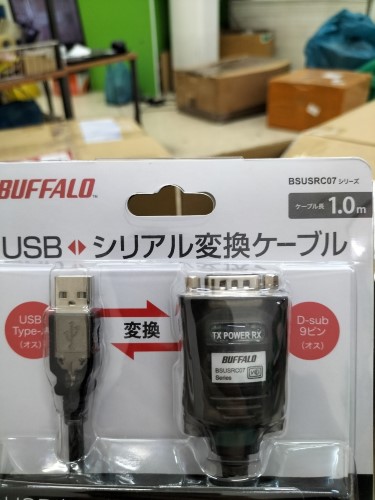 BUFFALO BSUSRC0710BS RS-232C D-SUB9 TO USB WIN 10,11 ราคา 4,924.80 บาท
