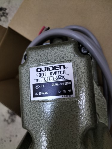 OJIDEN FOOT SWITCH MODEL: OFL-1-SM2C 6A-250VAC ราคา 2,455 บาท