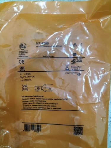 IFM CYLINDERS MODEL: MFH200 ราคา 3,800 บาท