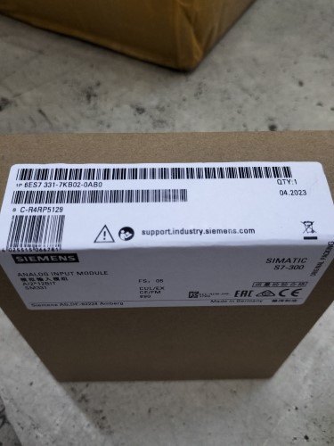 SIEMENS 6ES7331-7KB02-0AB0 ราคา 6,120 บาท
