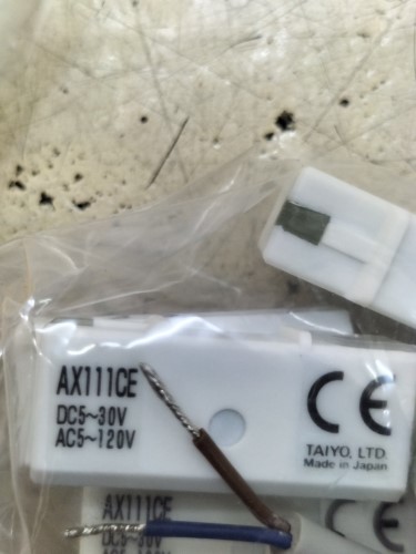 TAIYO AX111CE PROXIMITY REED SWITCH 5-30VDC 5-120VAC ราคา 1,006 บาท