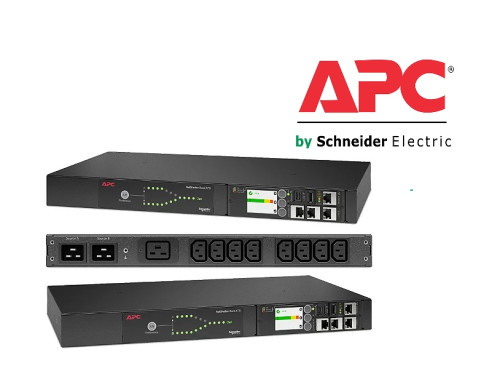 APC AP4424ARack ATS, 230V, 32A, IEC309 in, (16) C13 (2) C19 out ...