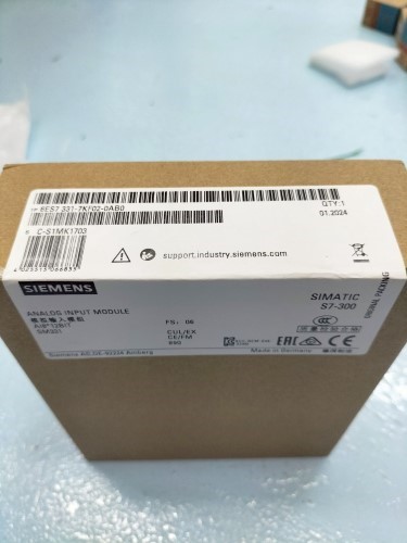 SIEMENS MODEL: 6ES7331-7KF02-0AB0 SIMATIC S7-300 ANALOG INPUT MODULE AI8*12BIT ราคา 11,500.00 บาท