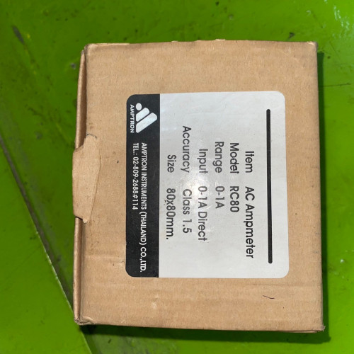 AMPTRON INSTRUMENTS RC80 0-1A DIRECT ราคา 500 บาท