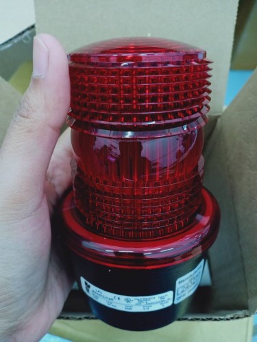 FEDERAL SIGNAL LP3 STREAMLINE TYPE:4X IP66 MODEL:LP3S-120R 120VAC 0 ...