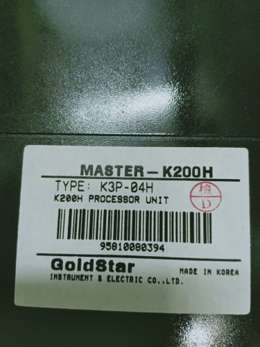 GOLDSTAR PLC MASTER-K200H K3P-04H ราคา 9,500 บาท