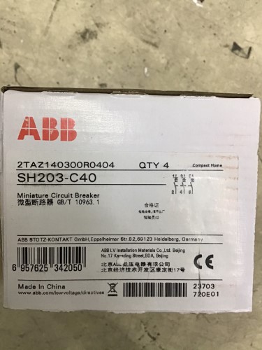ABB SH203-C40 ราคา 700 บาท