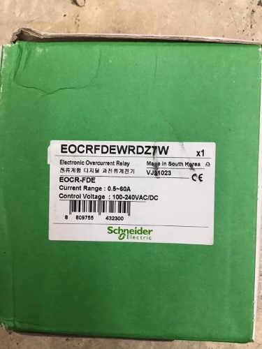SCHNEIDER EOCR-FDE ราคา 6,800 บาท