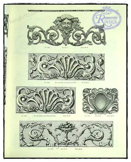 ORNAMENTAL DESIGNS FROM ARCHITECTURAL SHEET METAL