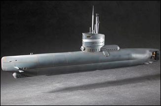 1/72 Type XXIII U-Boat (German WWII Submarine) Alanger
