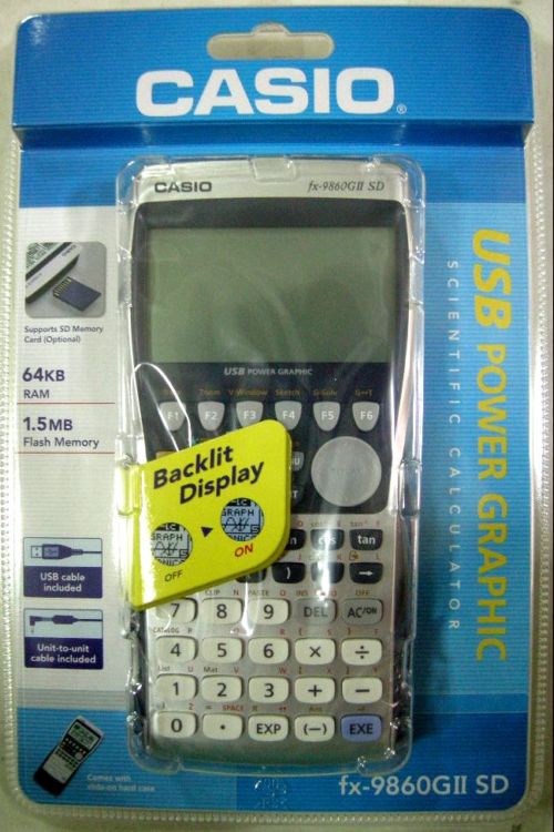 Casio fx-9860GII SD ของใหม่ ของแท้