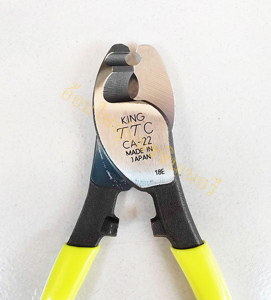 คีมตัดสายเคเบิ้ล 6 นิ้ว รุ่น CA-22 KING TTC