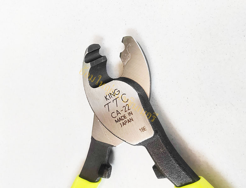 คีมตัดสายเคเบิ้ล 8 นิ้ว รุ่น CA-38 KING TTC